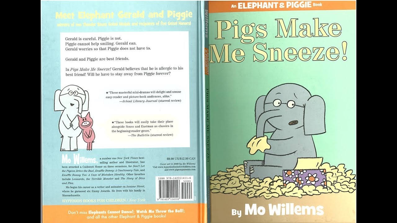 Grandpa Reads: Pigs Make Me Sneeze - YouTube