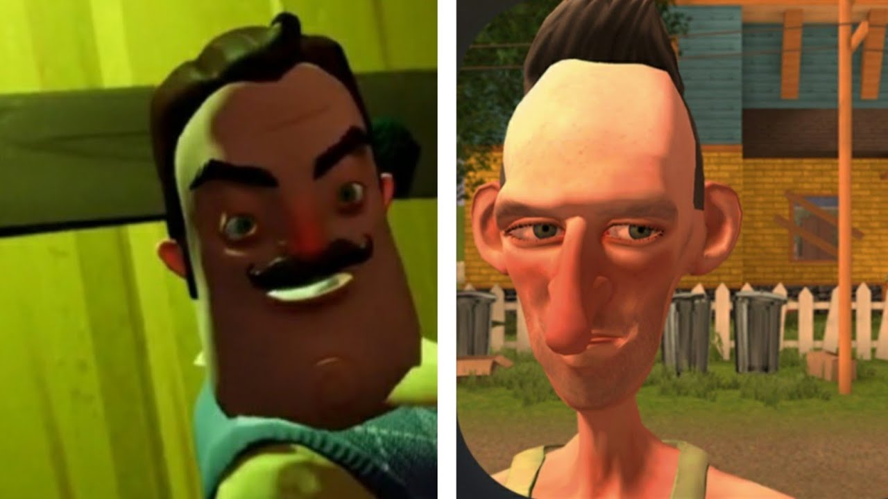 Прохождение Привет Соседа и Злого Соседа | Hello Neighbor | Angry ...