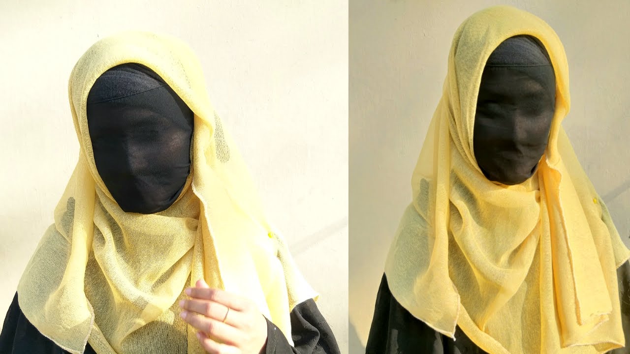 Eye Covering Niqab Tutorial Requested By Proud Niqabi Youtube