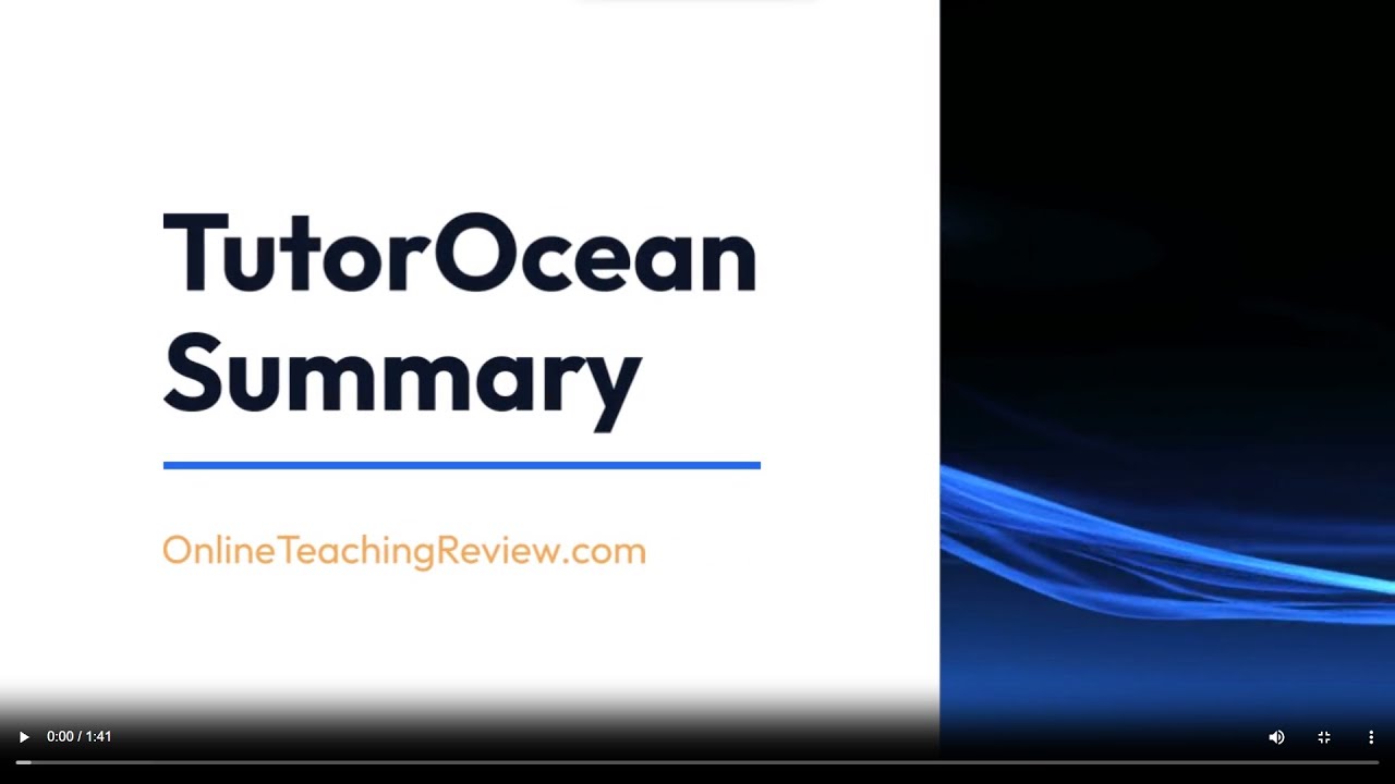 TutorOcean - Online Tutoring Job Review - YouTube