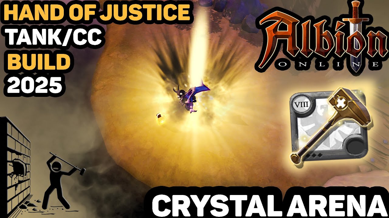 Hand Of Justice Hammer Tank/CC Build 2025 - Crystal Arena (Crystal Rank ...