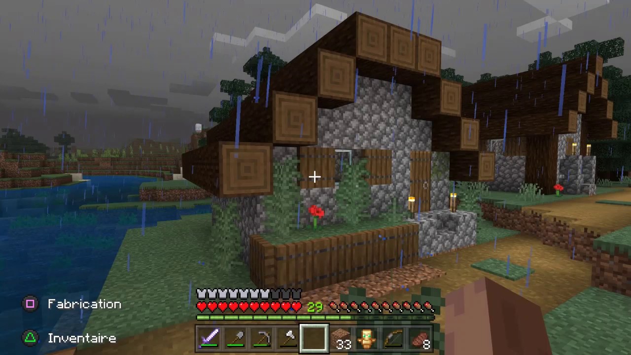 Minecraft Tannerie biome taïga - YouTube