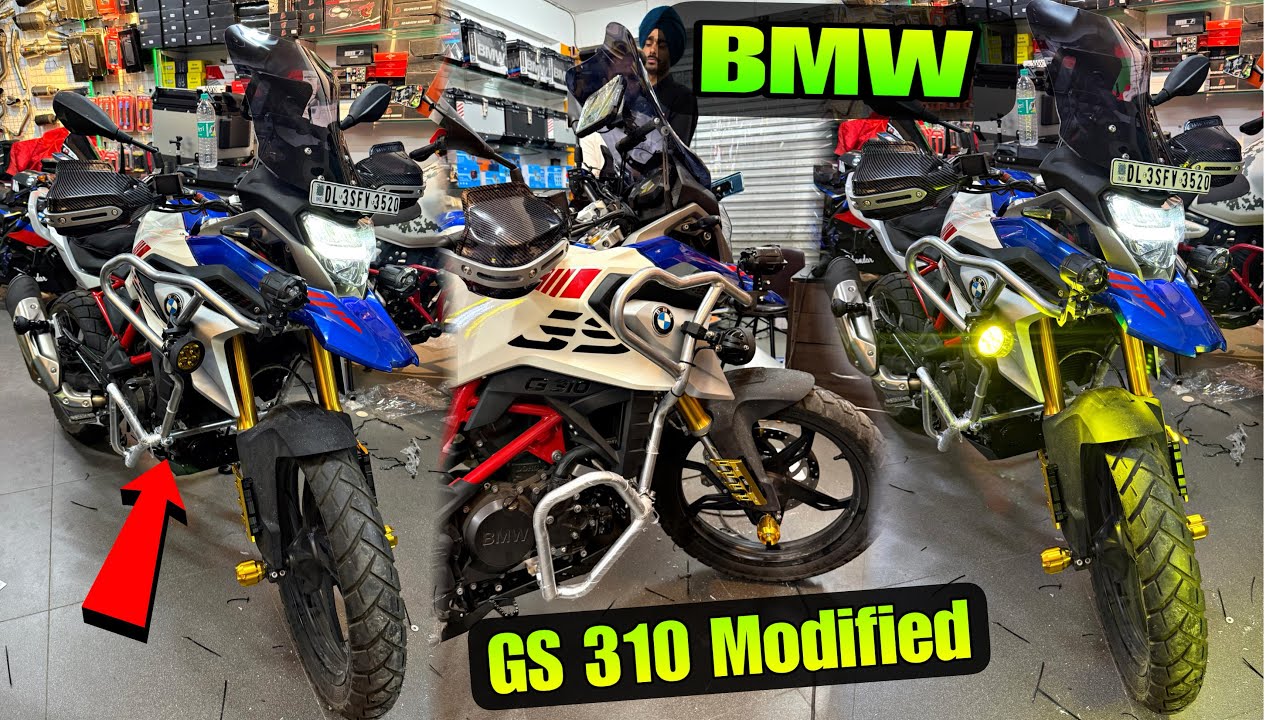 bmw gs 310 modified for touring | gs310BIKE WORLDmodification | bmw gs ...