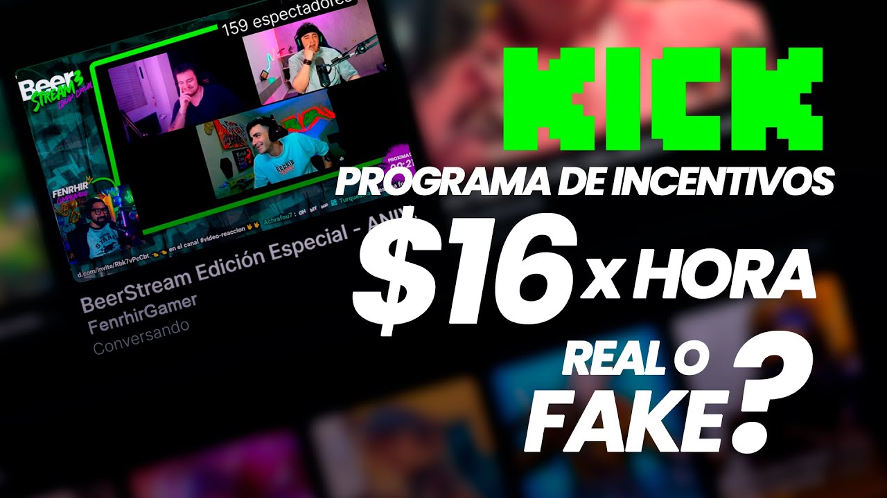 Kick Streaming : Mi Experiencia como Streamer + Programa de Incentivos ...