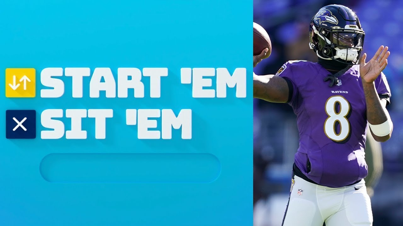Start 'Em Sit 'Em Week 12 | NFL Fantasy - YouTube