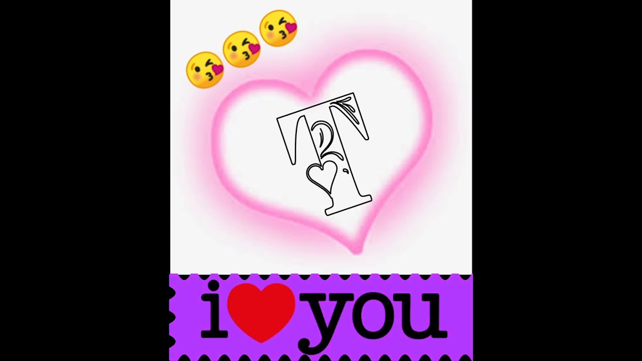 T Letter Love Status 💕#namestatus #shorts #viral - YouTube