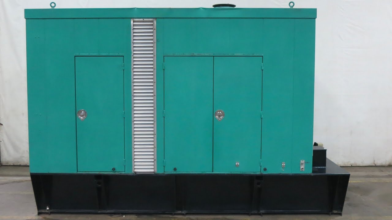 Cummins DFED 500 kW diesel generator, KTA19-G4 engine, 711 Hrs, Yr 1997 ...