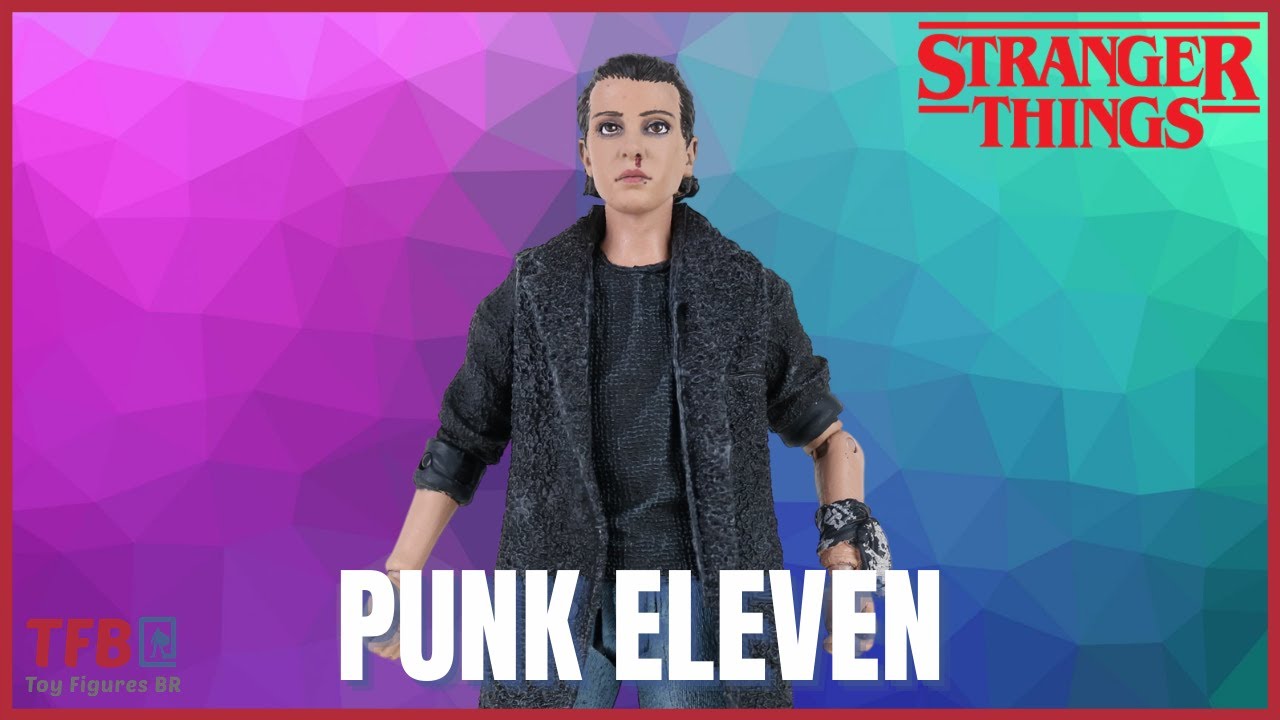 Boneco STRANGER THINGS Punk Eleven | Action Figure McFarlane Toys - YouTube