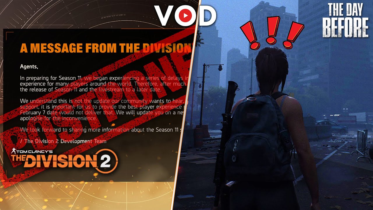 🔴 THE DIVISION 2 & THE DAY BEFORE. La cosa pinta mal - YouTube