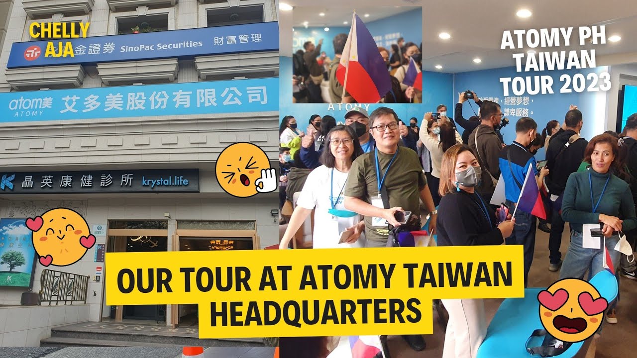 Atomy Taiwan Headquarters Tour | Atomy Philippines Taiwan Success Tour ...