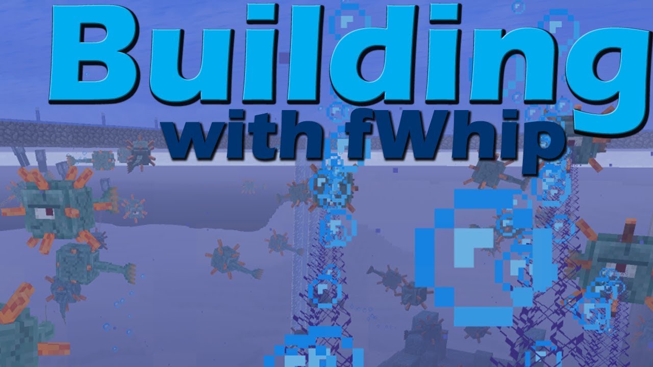 Building with fWhip :: Ocean Monument Take Over #029 Minecraft 1.12 ...