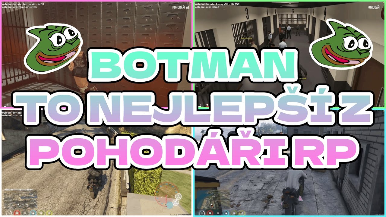 BOTMAN | TO NEJLEPŠÍ Z POHODÁŘI RP!😂 #1 - YouTube