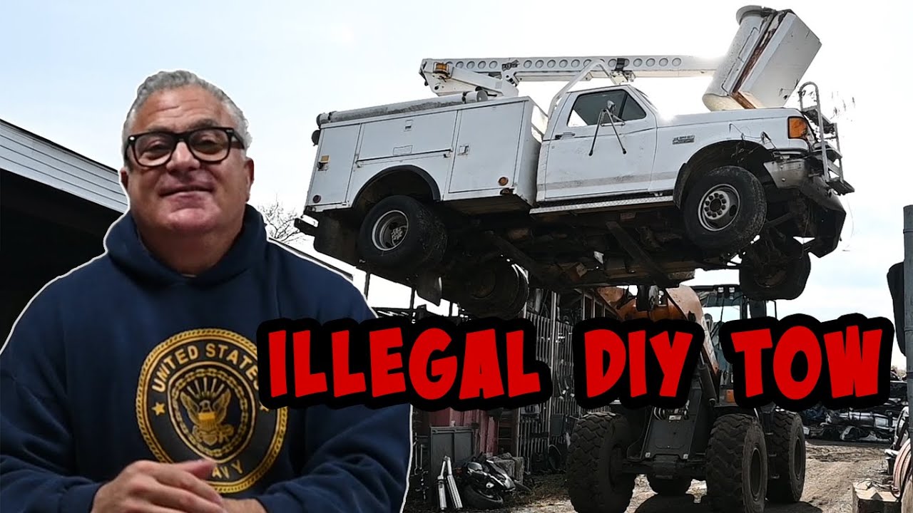 Making a Buck EZ // DIY Tow (don't try at home) - YouTube