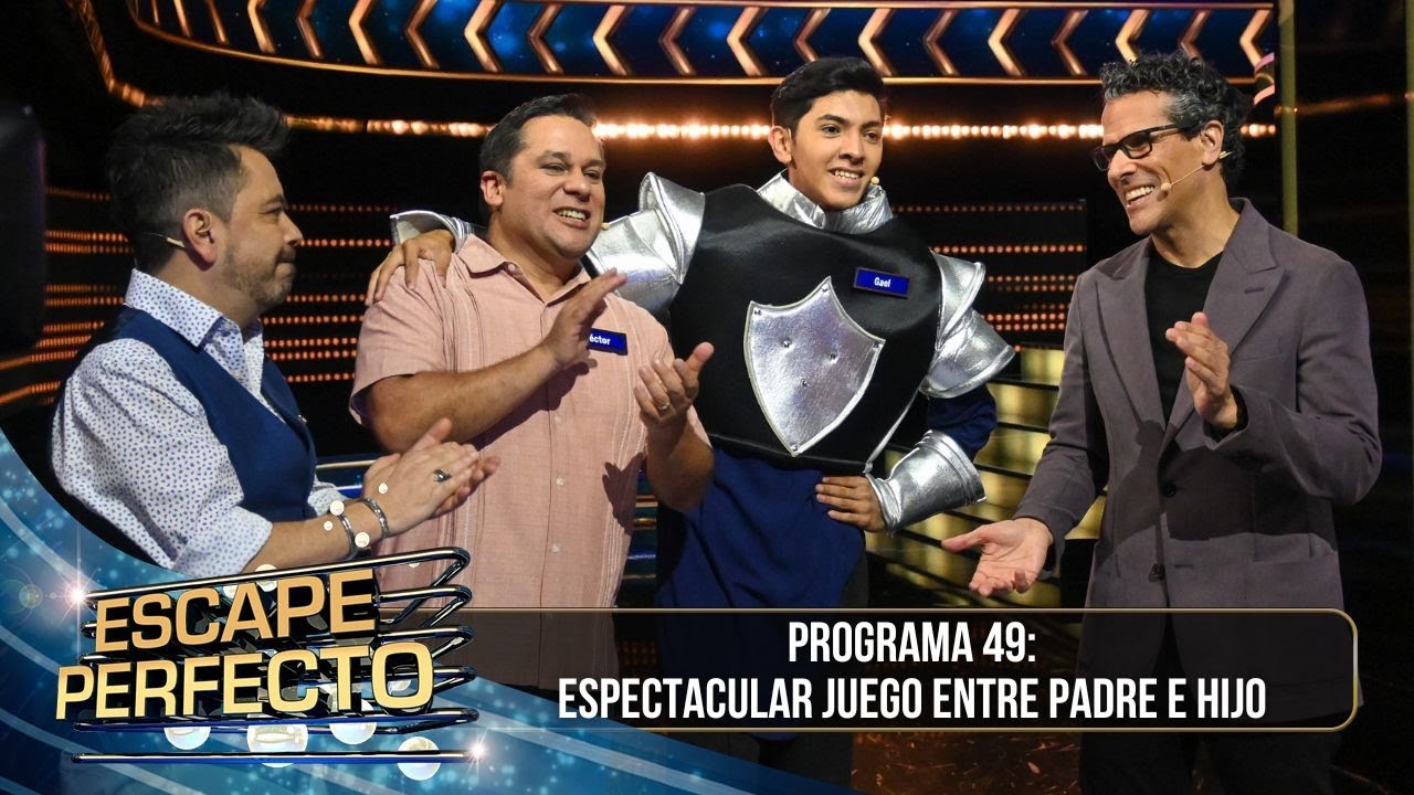 Espectacular juego entre padre e hijo | Escape Perfecto | Programa 25 de julio 2024 - YouTube