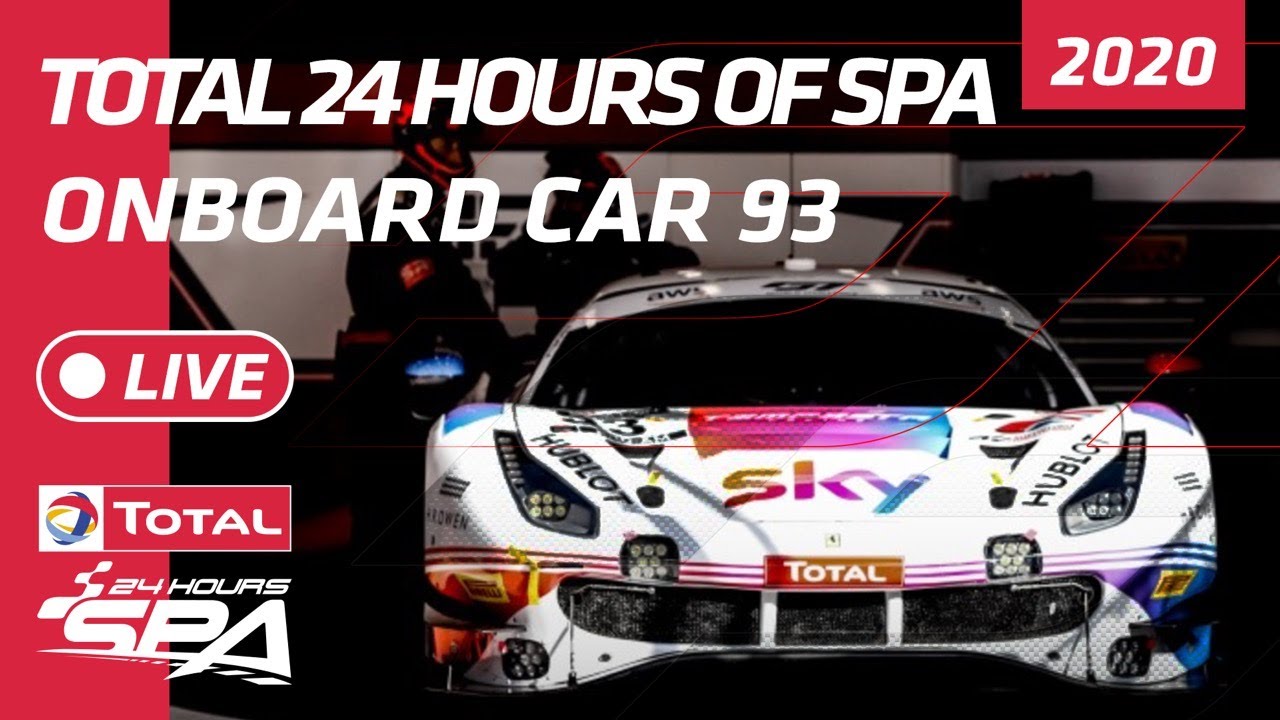 LIVE - SUPER POLE - ONBOARD CAR 93 - Tempesta Racing Ferrari - YouTube