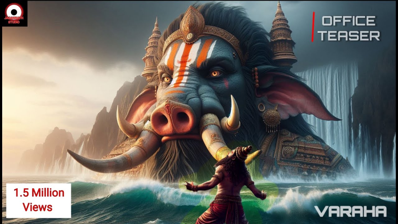 Varaha avatar Ai movie trailer teaser || Das Avatar || Jagannath Studio ...