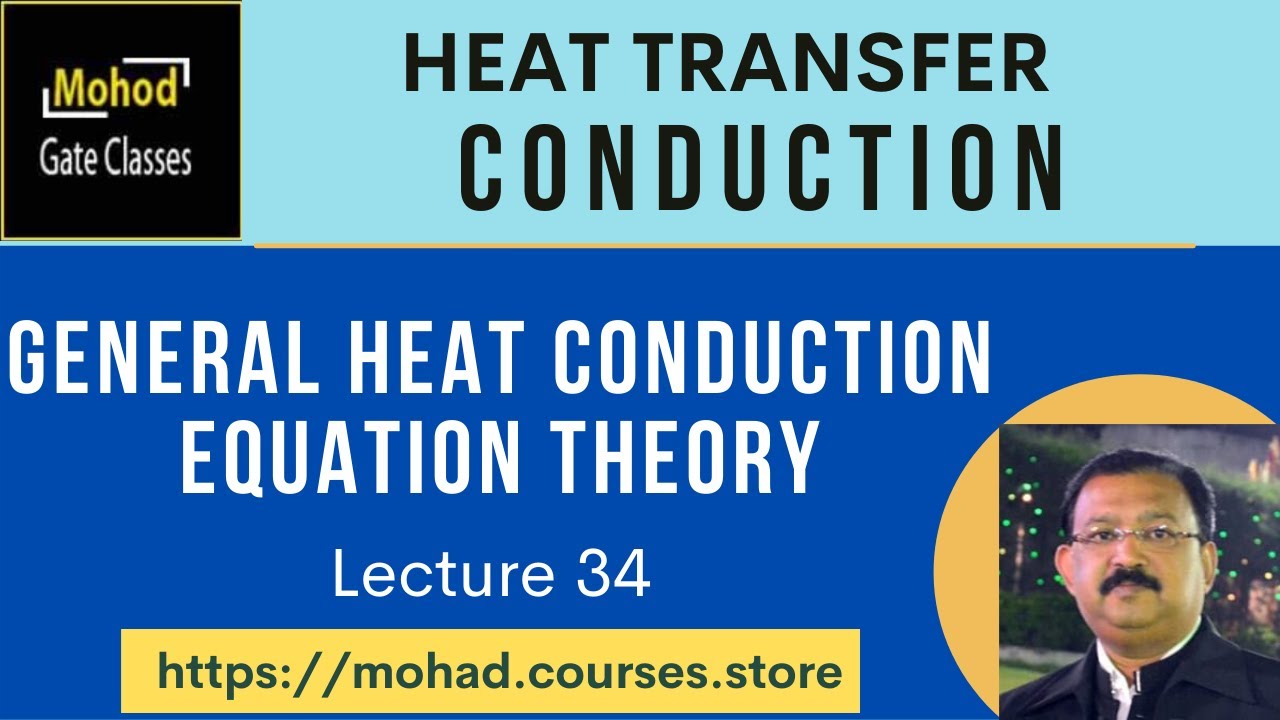 34 General heat conduction equation Theory - YouTube