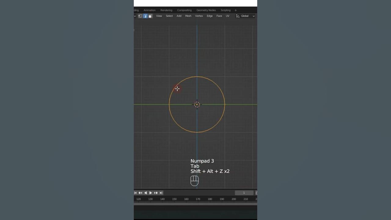 Stop adding UV Sphere Blender Tutorial #short - YouTube