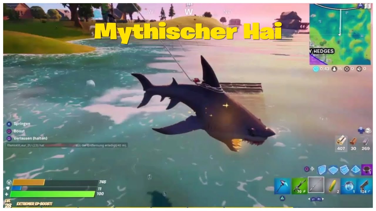 Fortnite Der Neue Hai - YouTube