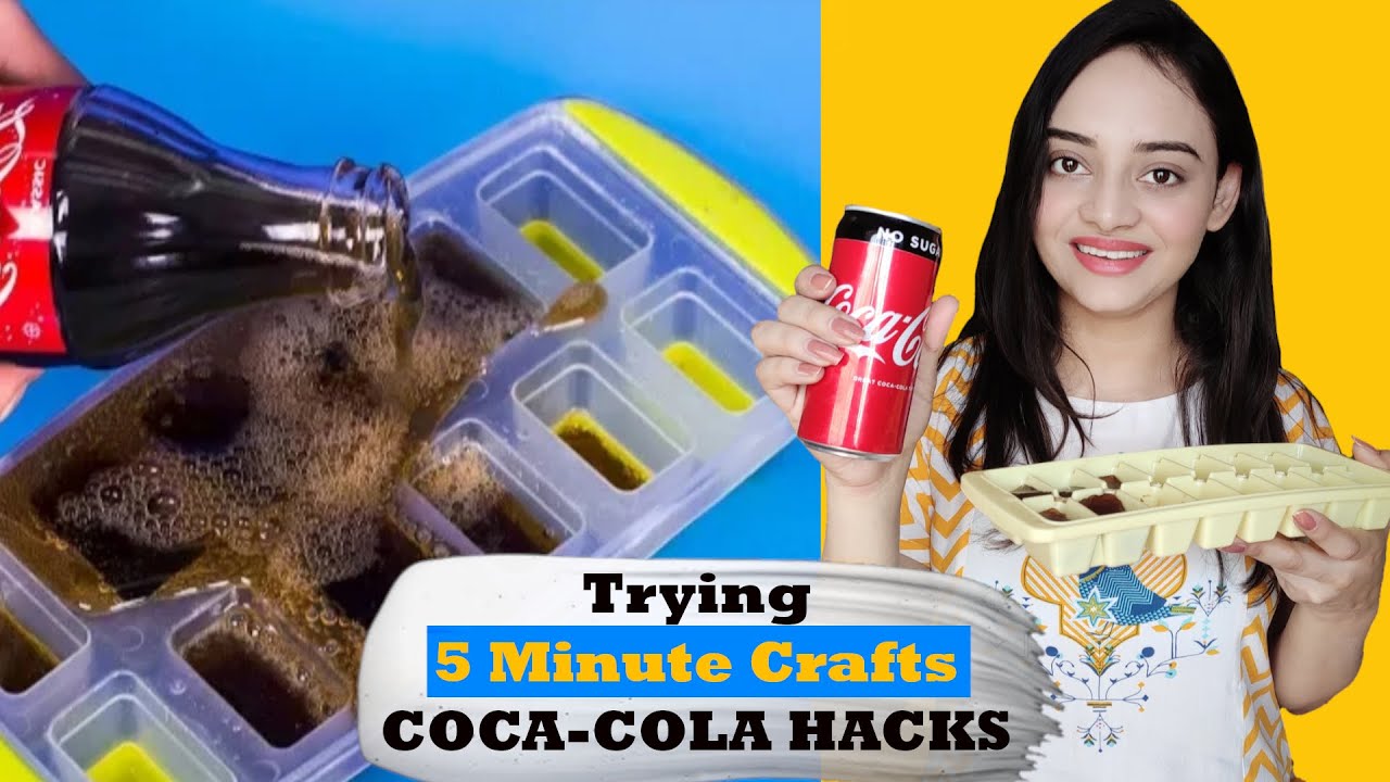 Testing out Viral Life Hacks with COCA COLA by 5 MINUTE CRAFTS | Life ...