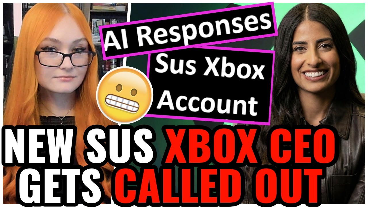 Xbox SCREWED! NEW CEO Has No Gaming Background, AI Responses & FAKE ...