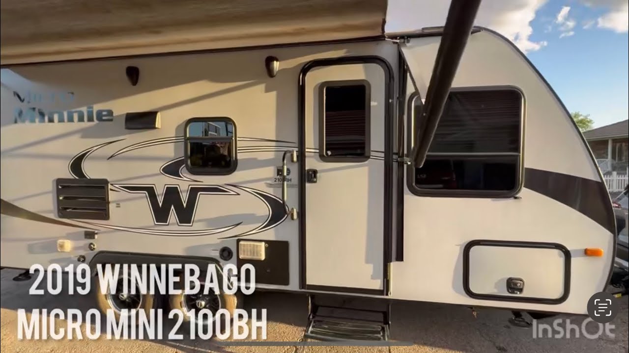 2019 Winnebago Micro Mini 2100BH (FOR SALE) - YouTube