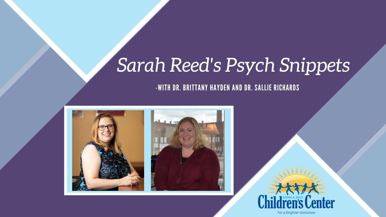 Sarah Reed’s Psych Snippets-Episode 10 - YouTube