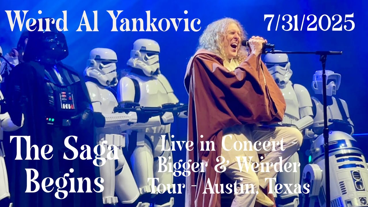 Weird Al Yankovic - The Saga Begins - Live in Concert - Bigger ...