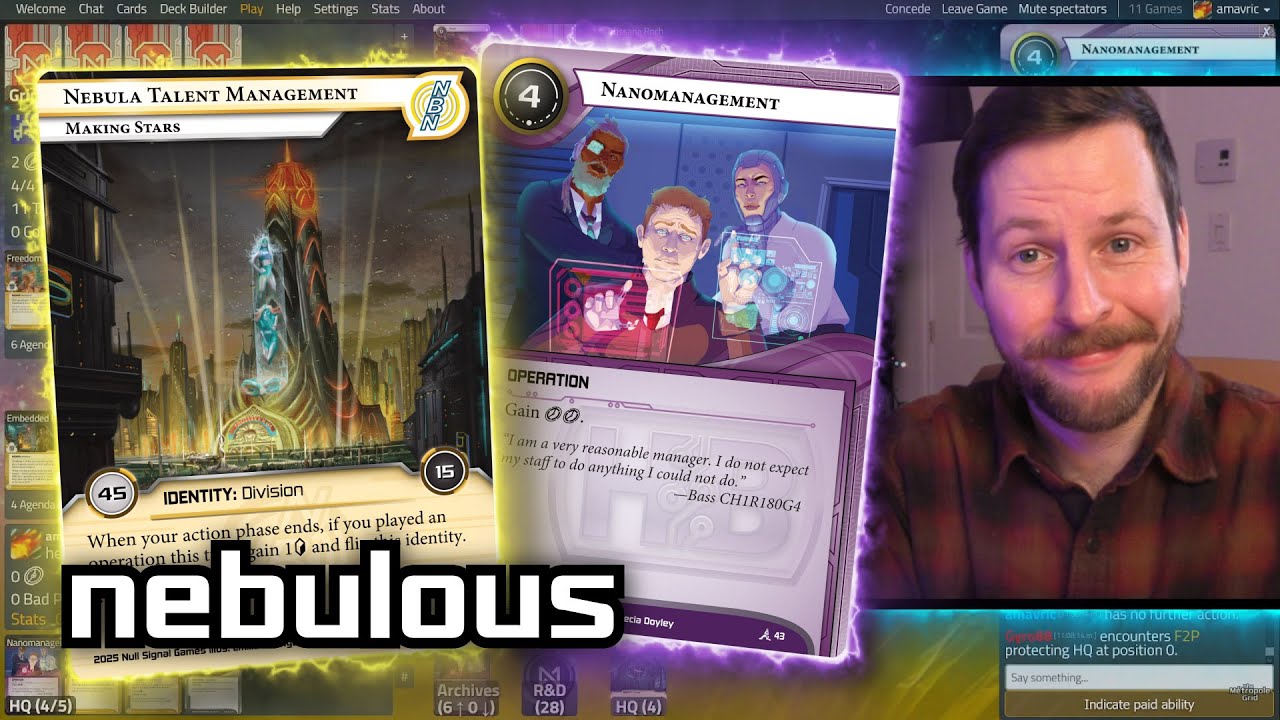 Nebulous - Netrunner // LIVE - YouTube