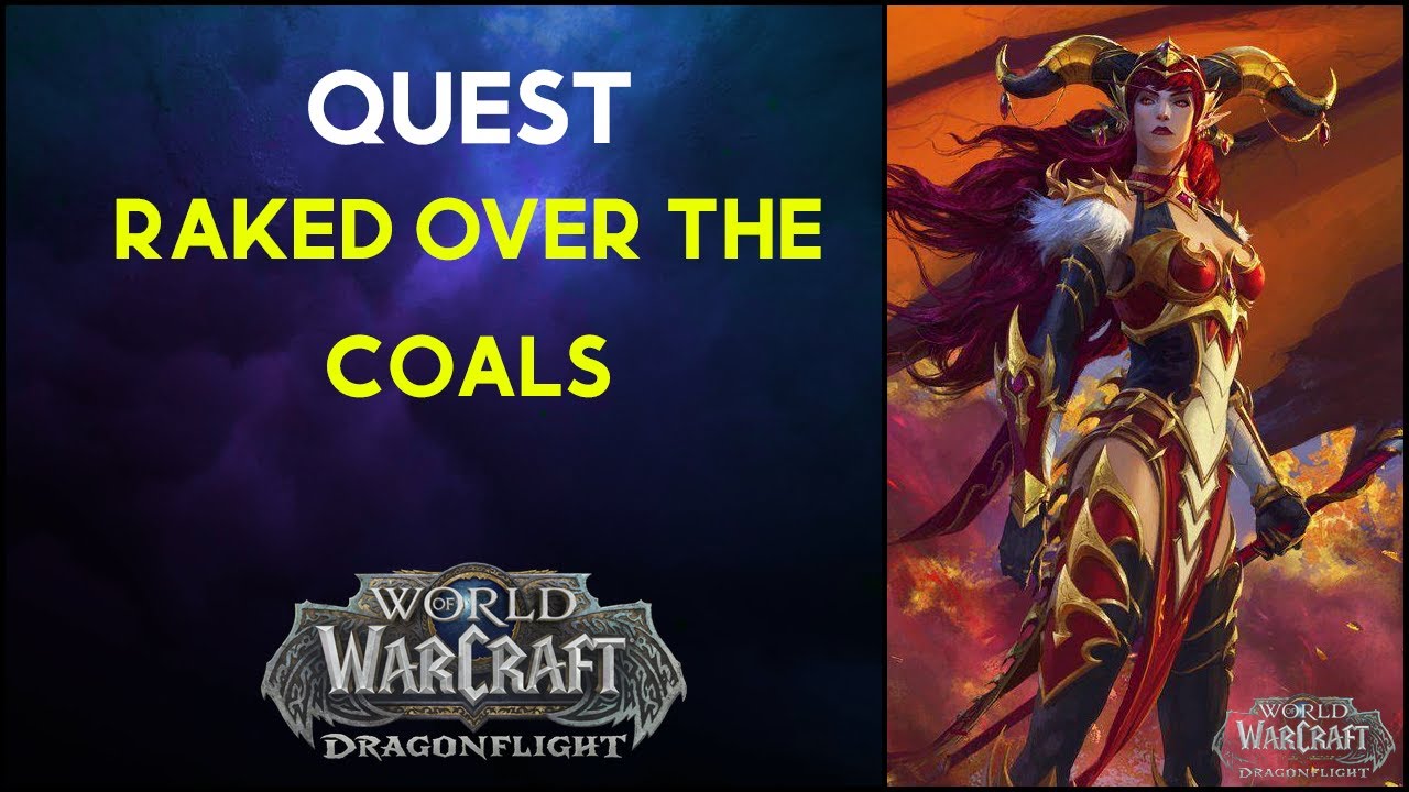 Raked Over The Coals WoW Quest - YouTube
