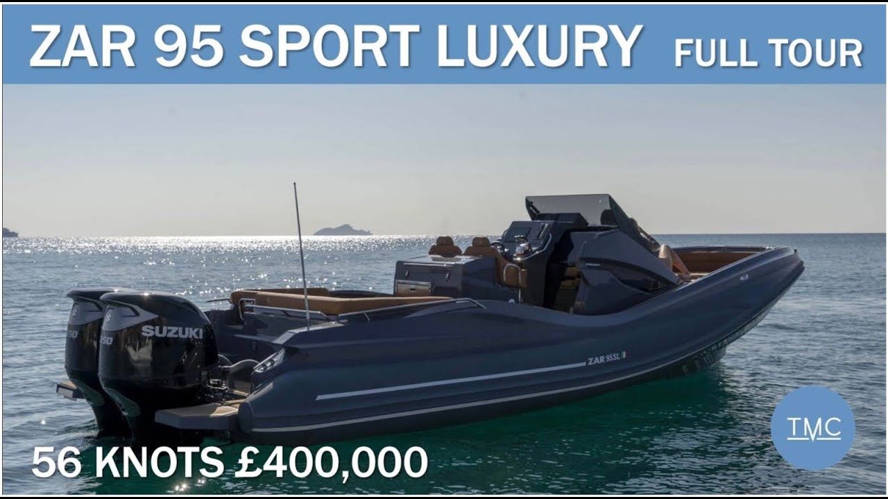 ZAR 95 SL I Ultimate RIB I The Marine Channel - YouTube