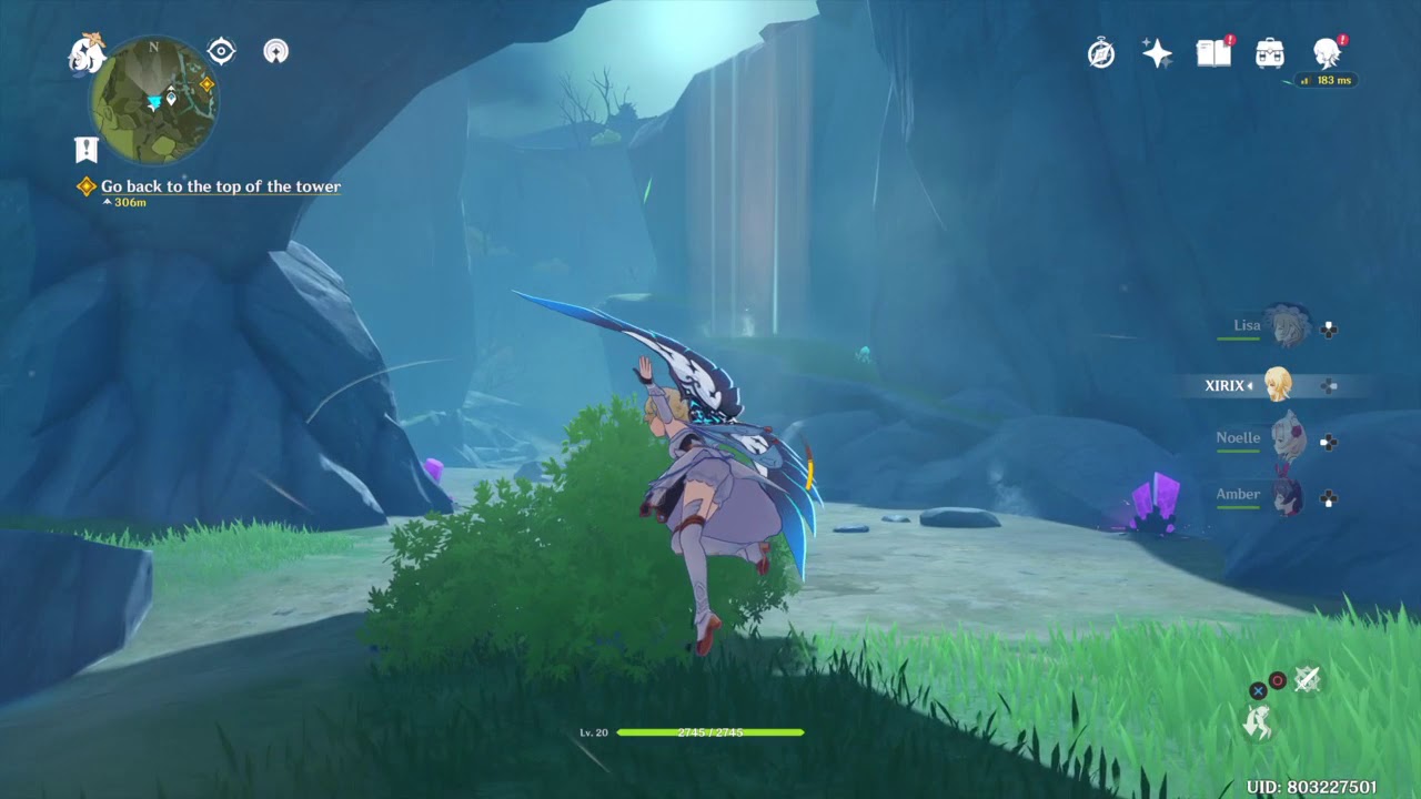 HOW TO GET STORM TERROR'S LAIR WEST AMENOCULOUS Genshin Impact 1 AND 2 ...