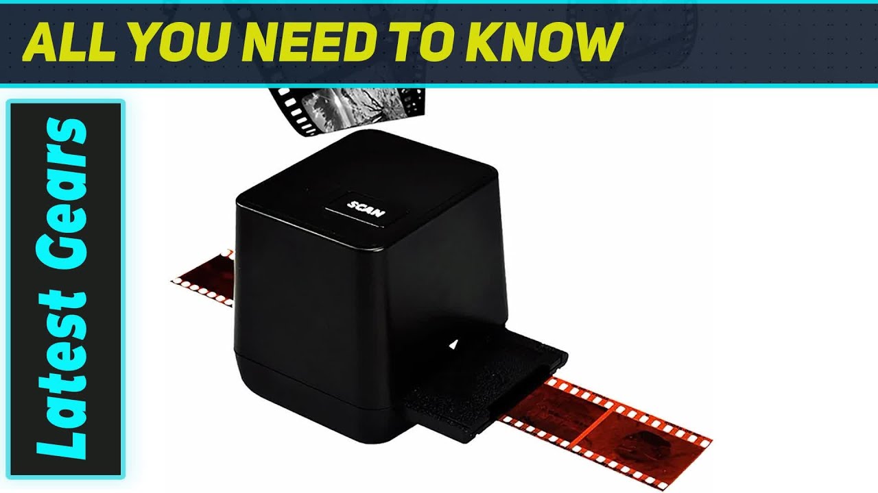 Best 17MP Film & Slide Scanner: Digitize 126/135 Negatives & Slides to ...