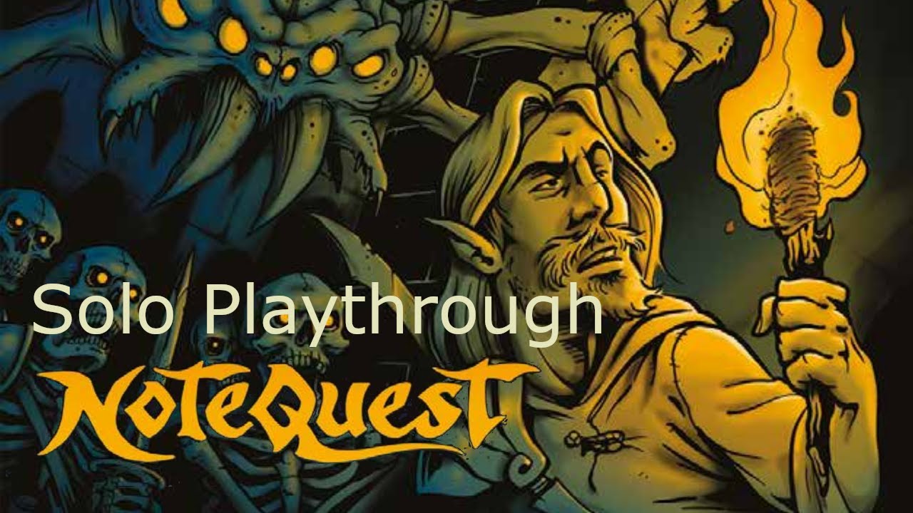 Notequest - Solo Playthrough 1 - YouTube
