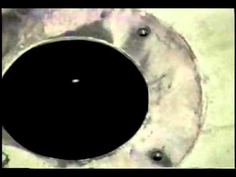 Electrostatic Discharge in Oil Tank - YouTube