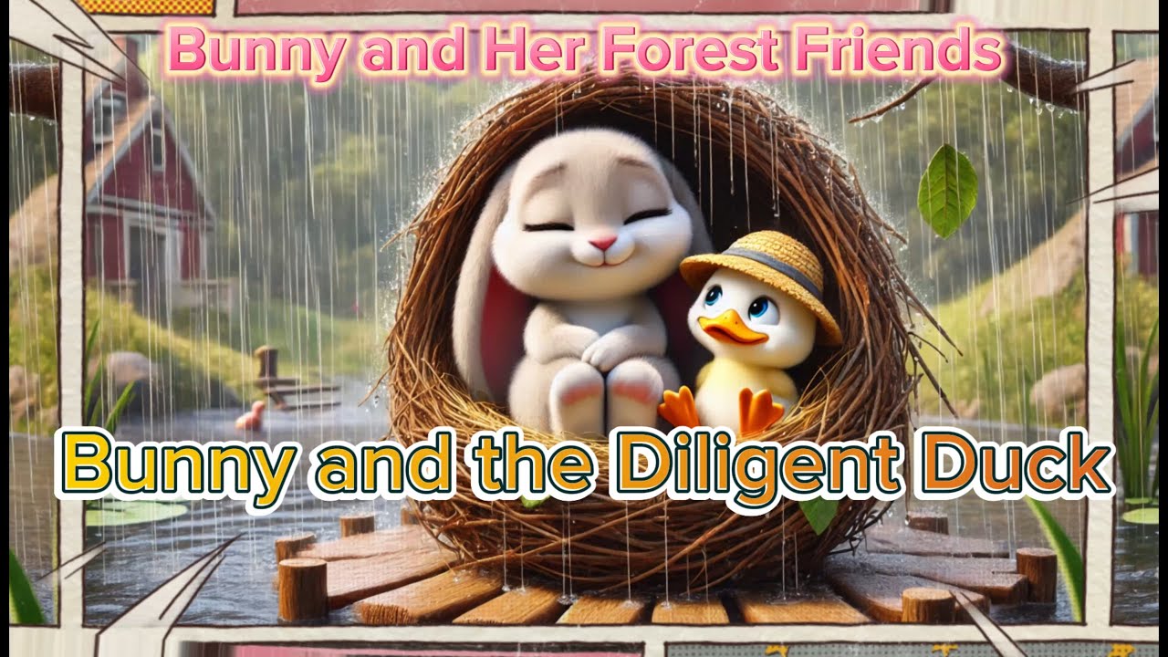 Bunny and the Diligent Duck | Bunny and Her Forest Friends | Bedtime ...