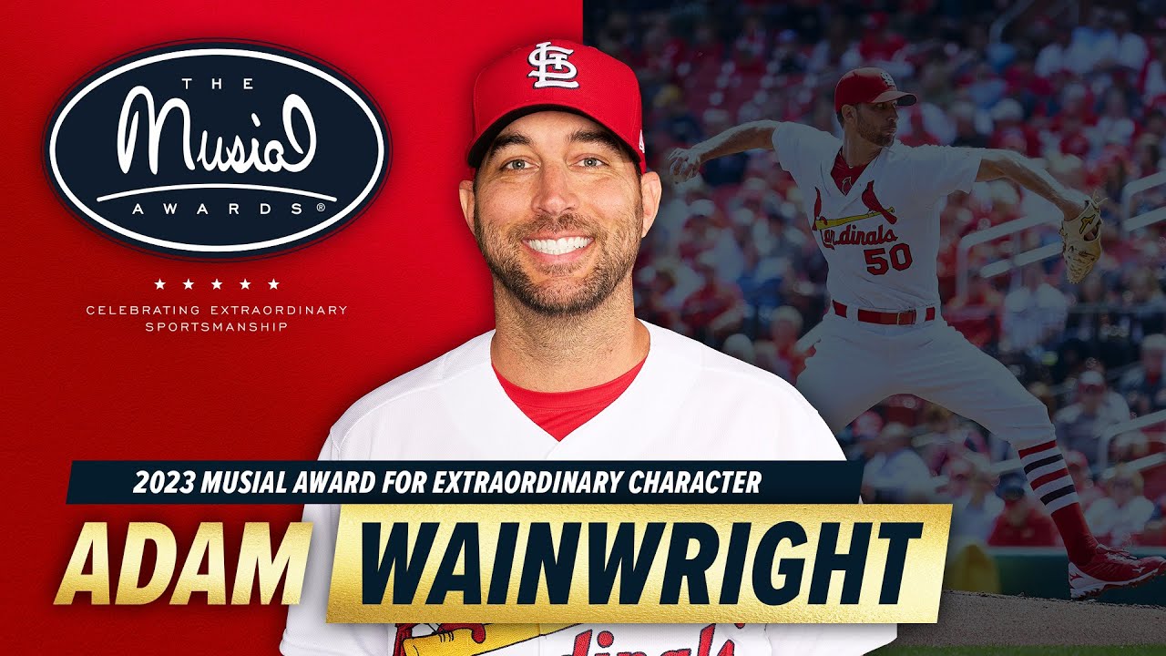 Adam Wainwright - 2023 Musial Awards - YouTube
