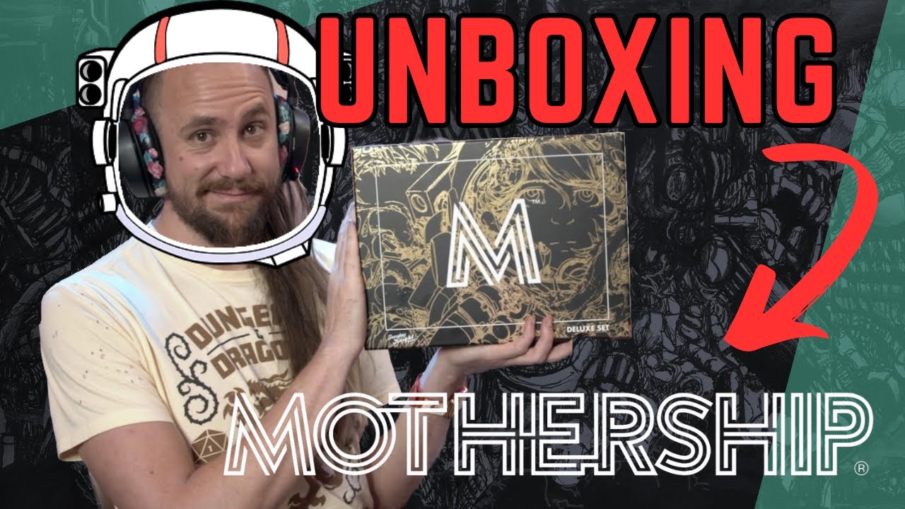 UNBOXING - Mothership RPG Deluxe Set - YouTube
