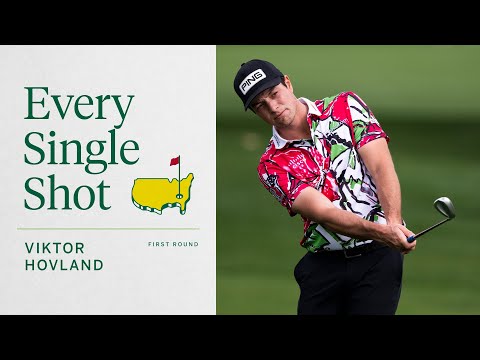 Viktor Hovland's First Round | Every Single Shot | The Masters