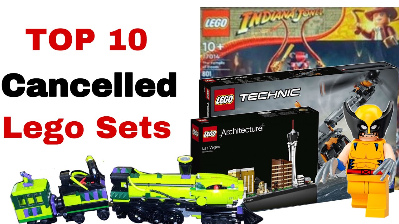Top 10 Cancelled Lego Sets - YouTube