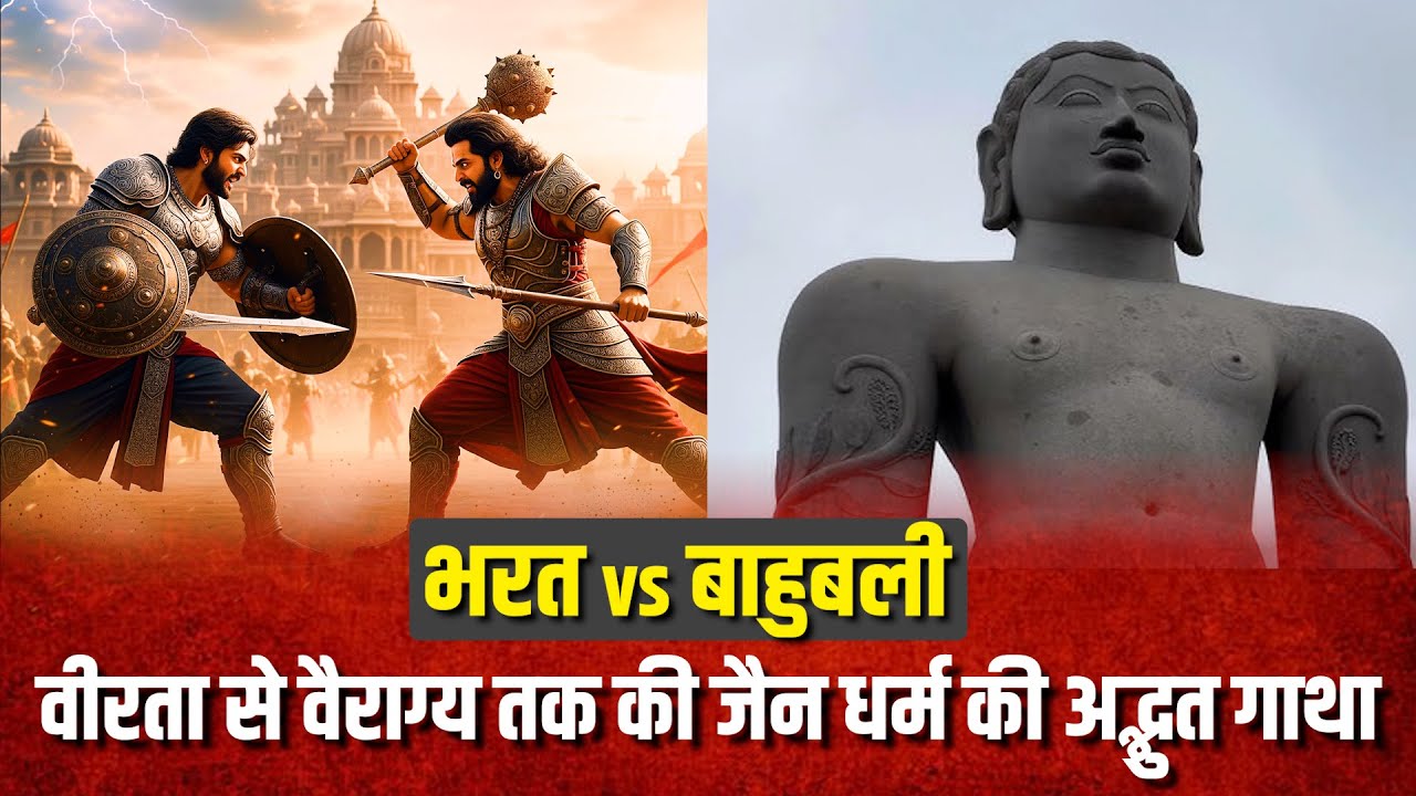 भरत और बाहुबली के भाइयों के बीच क्यों हुआ था युद्ध ? | भरत और बाहुबली ...