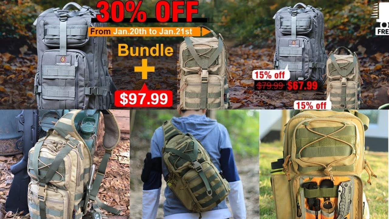 Roaring Fire Slingshot Sling Pack Great all around go bag !! Flash Sale ...