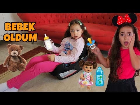 ESMA BEBEK OLMAK İSTEDİ ‼️ ÇOK AĞLADI GÜN BOYU BAKTIM NELER YAPTI ❓️