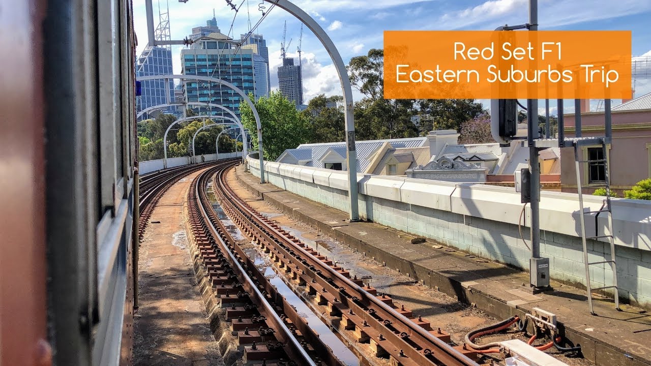 Sydney Trains Vlog 1619: Red Set F1 - Eastern Suburbs Trip - YouTube