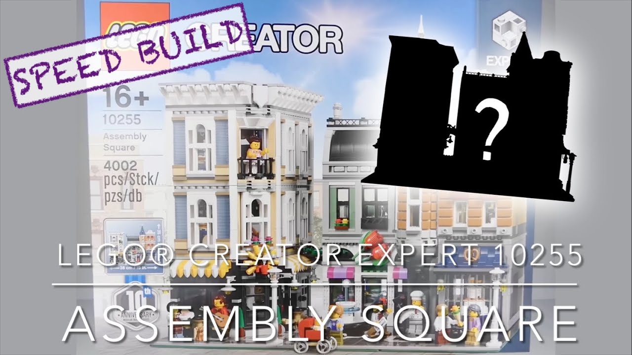 LEGO® Creator Expert Assembly Square 10255 SPEED BUILD - YouTube