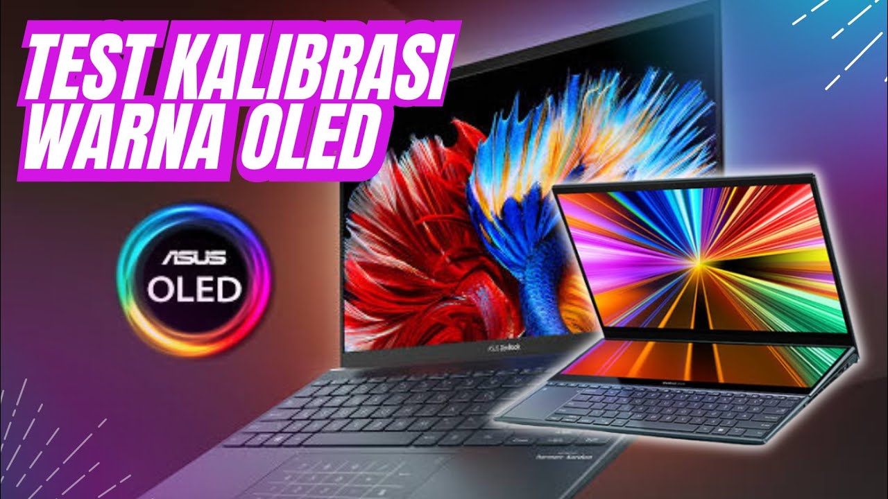 tes kalibrasi warna lcd oled di windows 10 dan 11 - YouTube