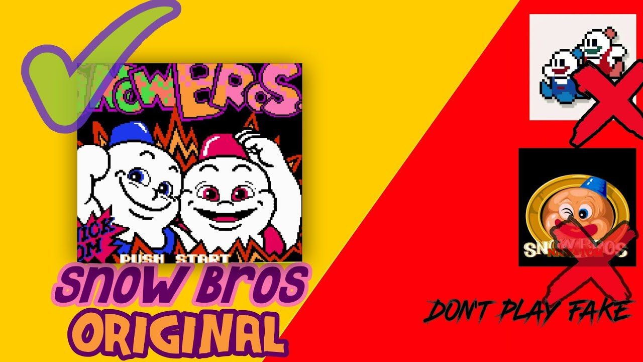 Snow Bros Download | Snow Bros Original | Video Game | Nostalgic Nes ...