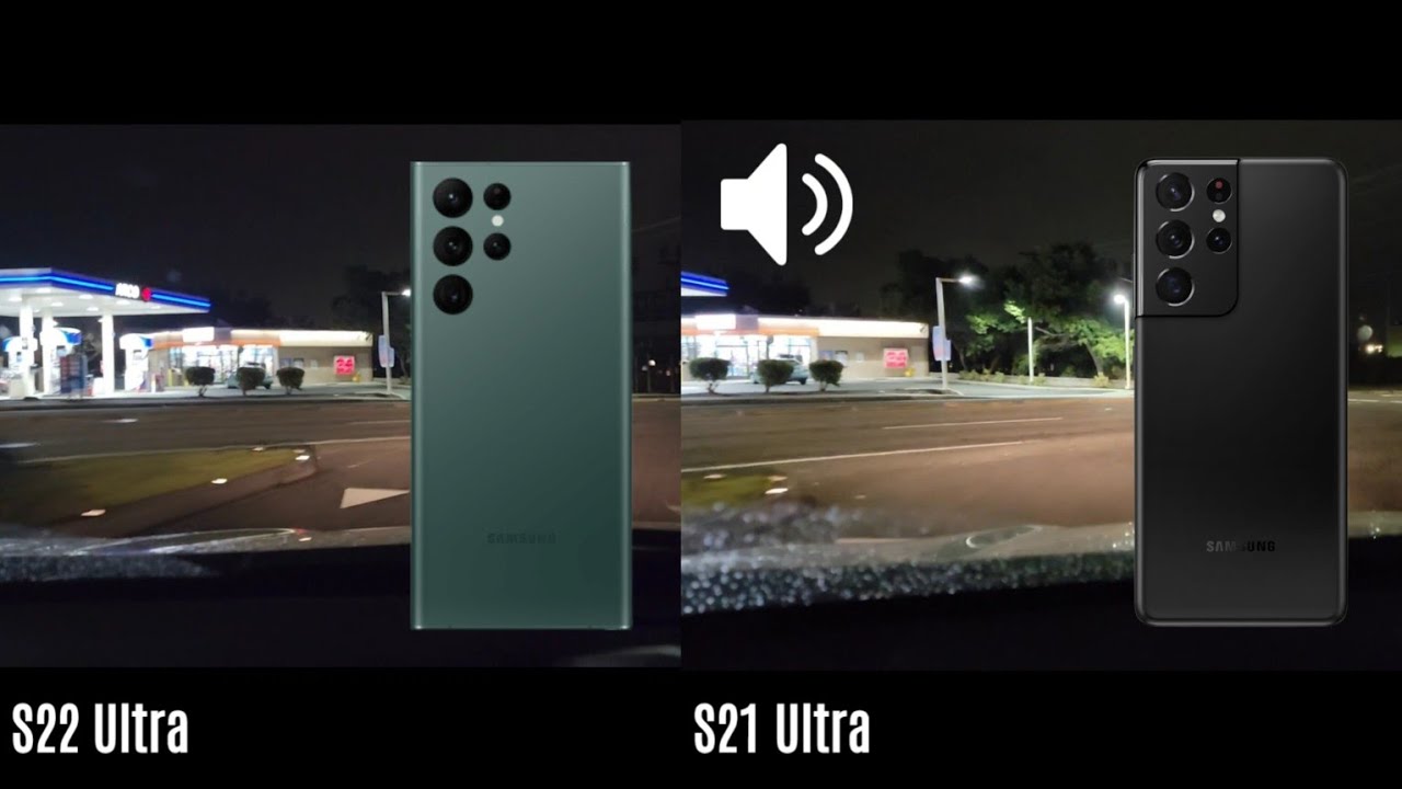 Samsung Galaxy S22 Ultra Vs Samsung Galaxy S21 Ultra Side By Side