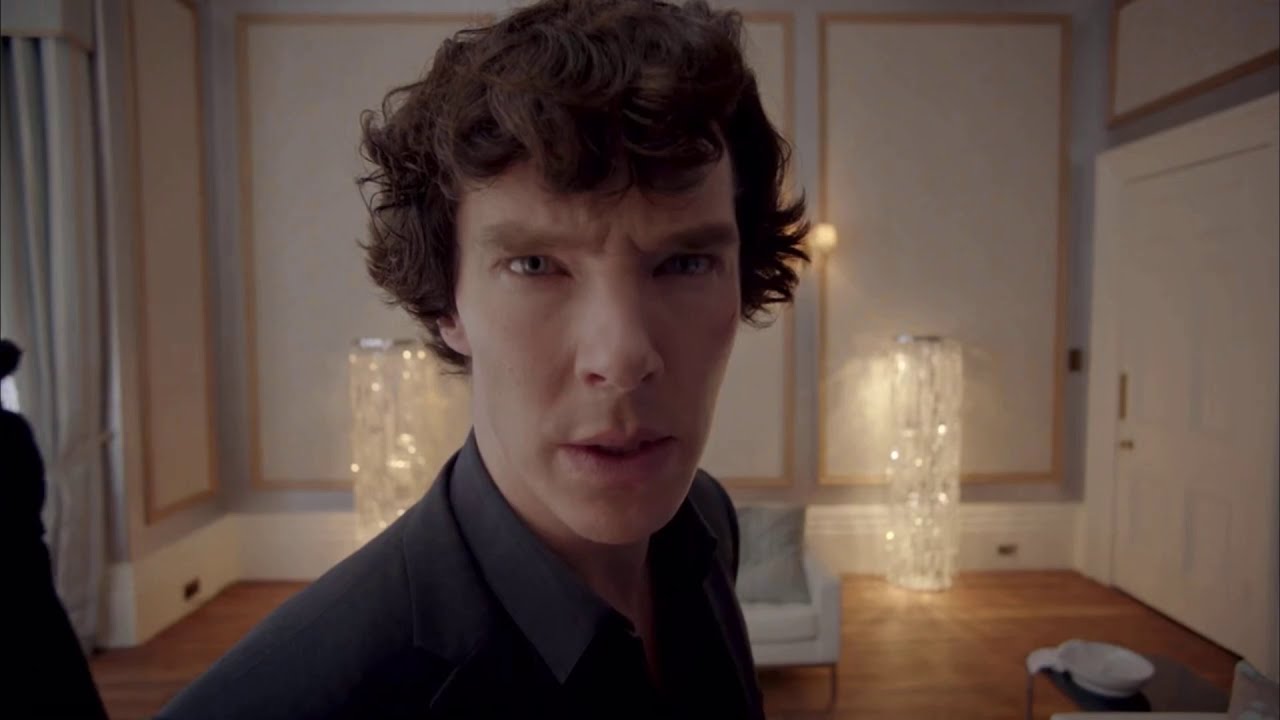 Sherlock guesses the code CLIP S2E1 | Benedict Cumberbatch | Martin ...