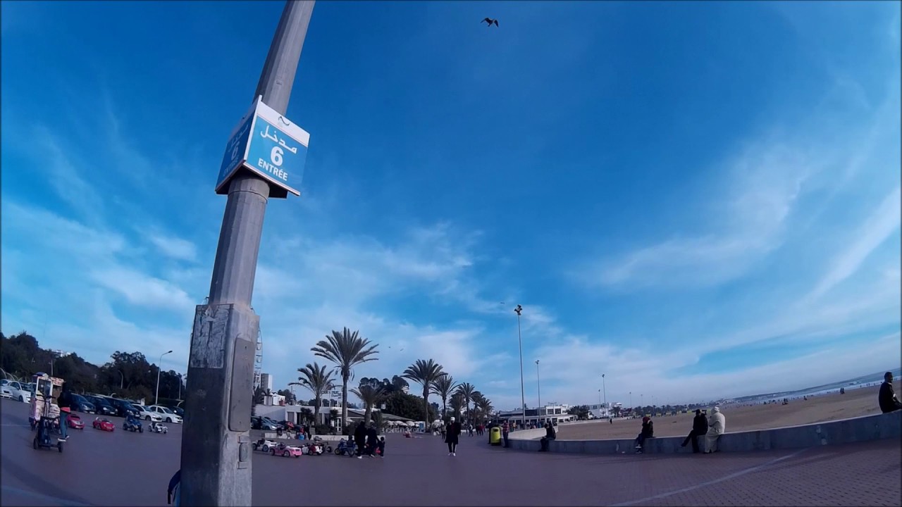 Morocco Agadir promenade January 2017 / Maroko Agadir promenada styczeń ...